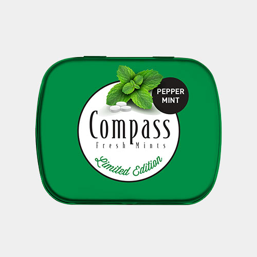 Compass – Peppermint 12er Display – Compass Mints – Shop!